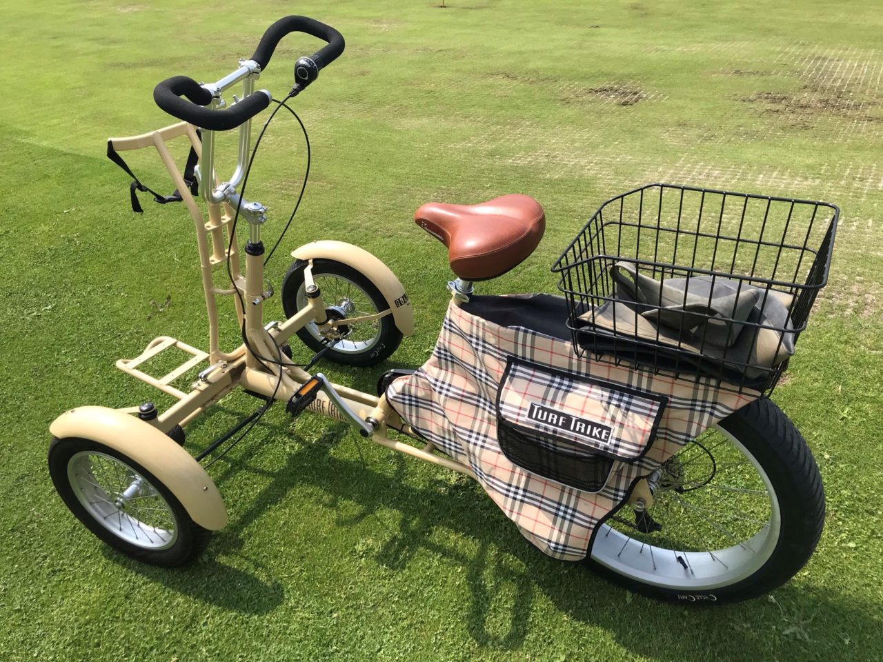 Turf Trike Sport Golf Course Bicycle - Nederlands golfmuseum