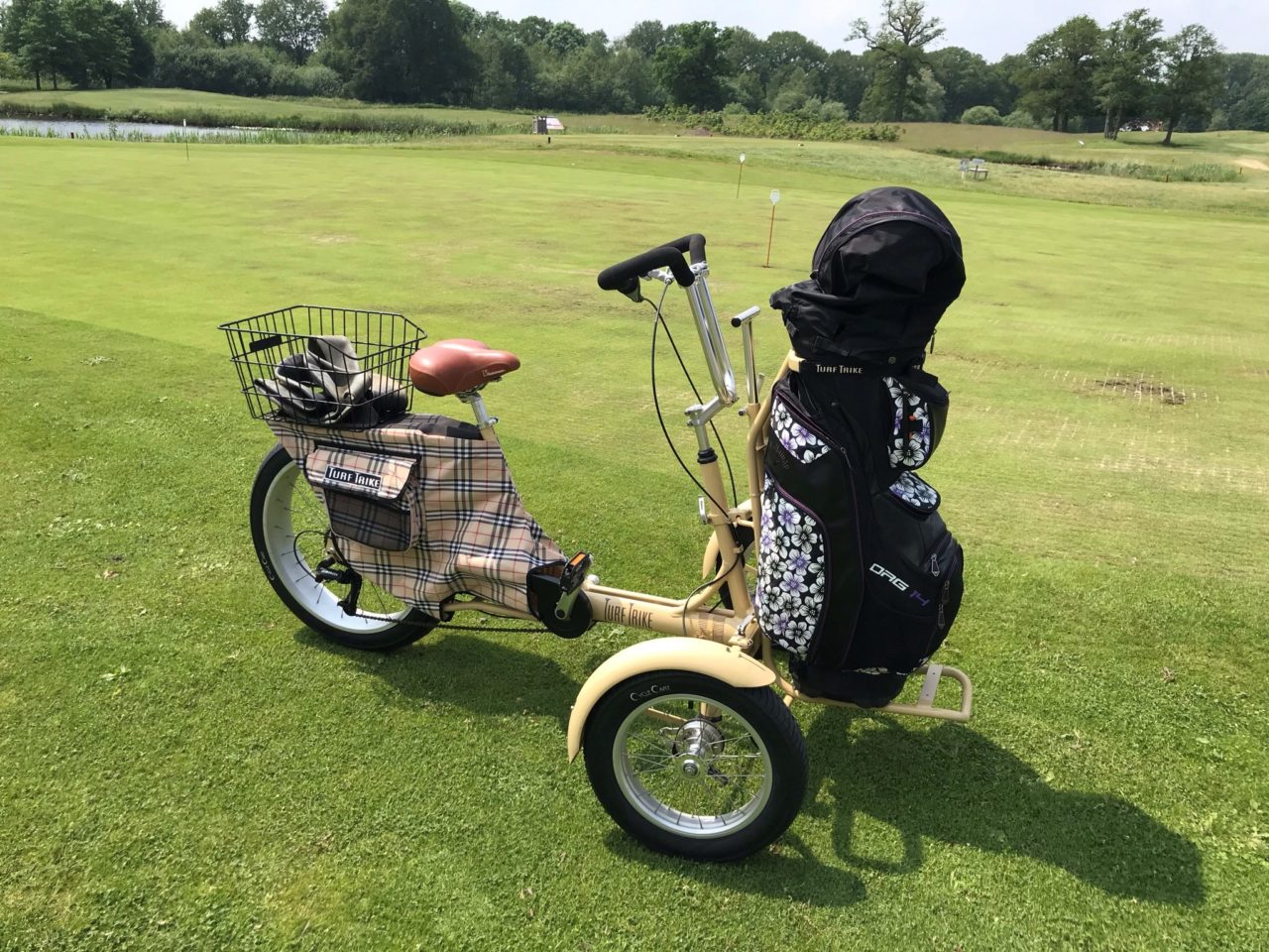 Turf Trike Sport Golf Course Bicycle - Nederlands golfmuseum